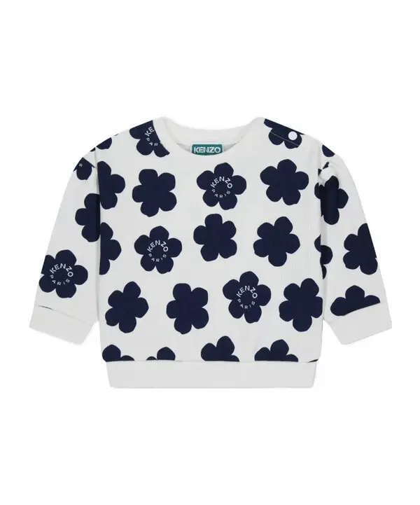 Kenzo Floral Print Crewneck Sweatshirt - No