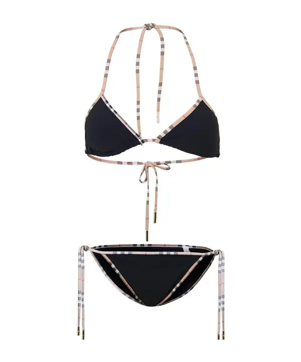 Balmain Solid Color Bikini