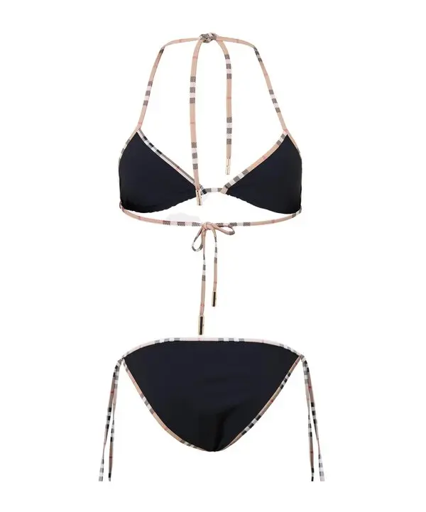 Balmain Solid Color Bikini