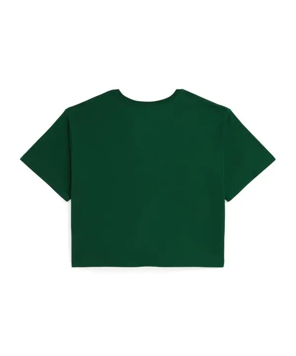 Polo Ralph Lauren Logo Cropped T-shirt