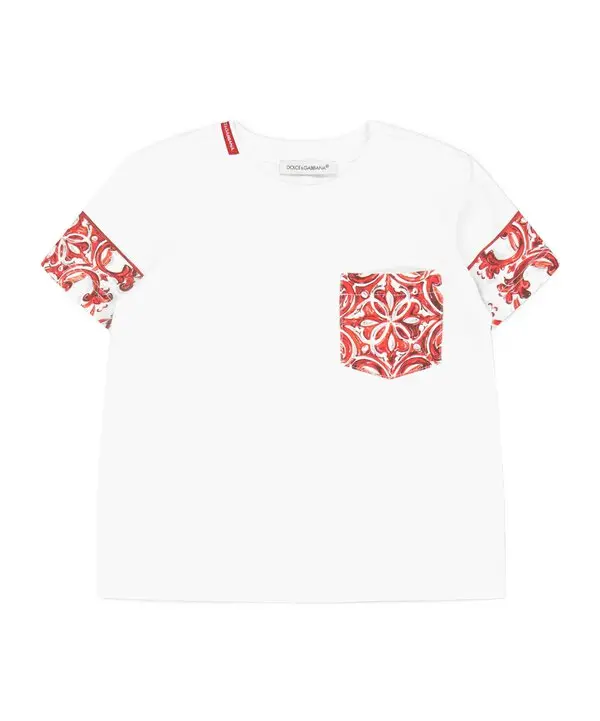 Dolce & Gabbana Crewneck Shortsleeve Tee - White