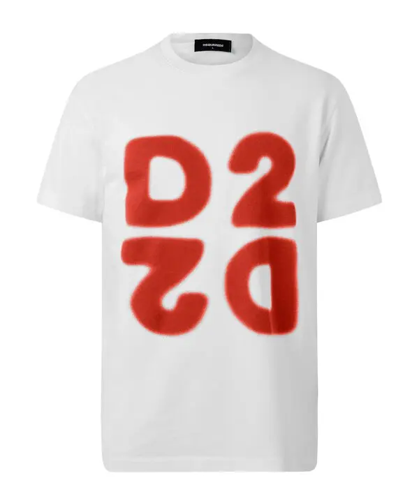 Dsquared2 Crewneck Shortsleeve Tee - White
