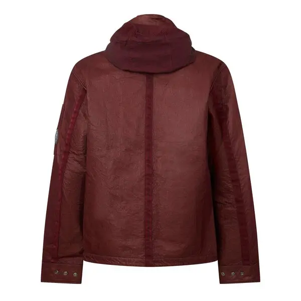 C.P. COMPANY Leathereffect Hooded Jacket