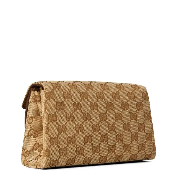 Gucci Monogram Mixedmaterial Crossbody Bag