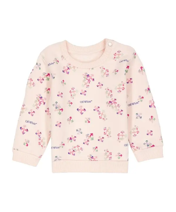 Off-White Versatile Hoodie - Pink