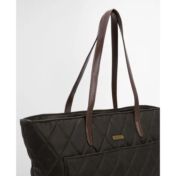 Barbour Solid Color Shoulder Bag