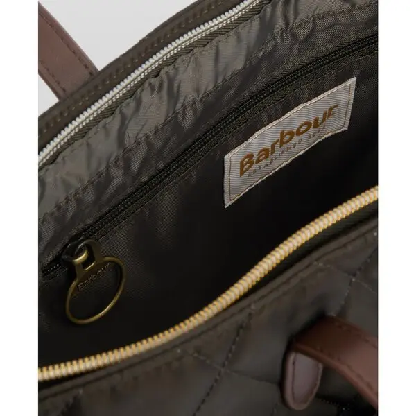 Barbour Solid Color Shoulder Bag