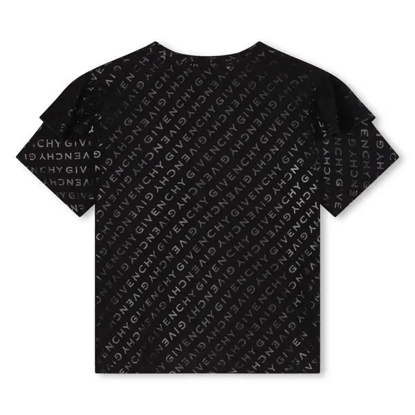 Givenchy Stretch Shortsleeve Cropped Tshirt