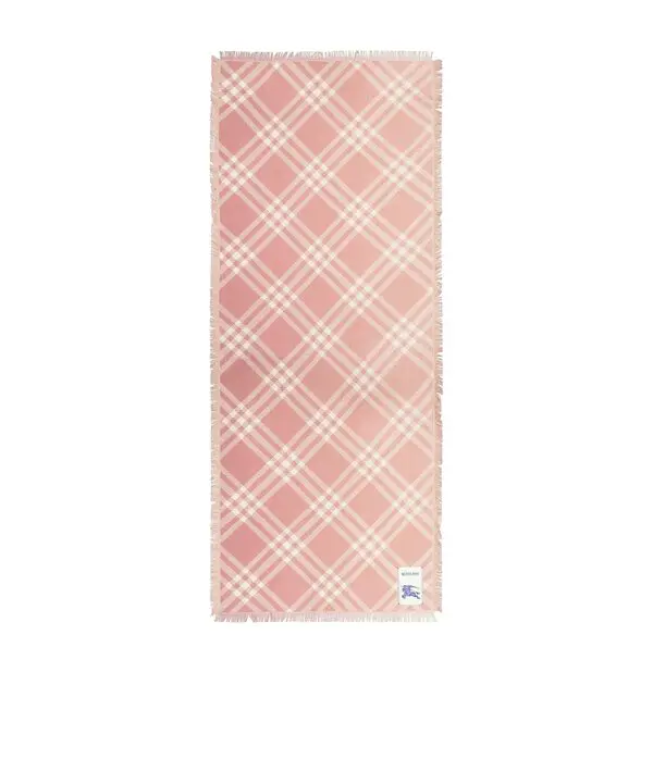Burberry Diamondcheck Long Scarf - Nude