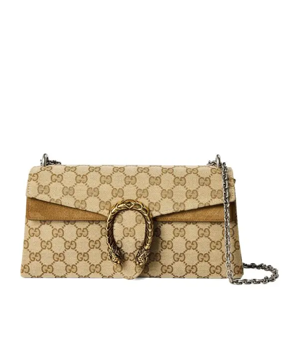 Gucci Monogram Mixed Material Envelope Crossbody Bag - No