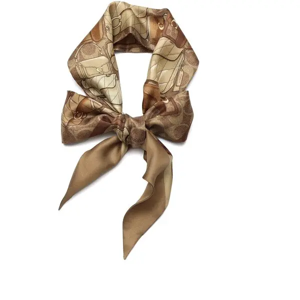 COACH Lightweight Silk Scarf