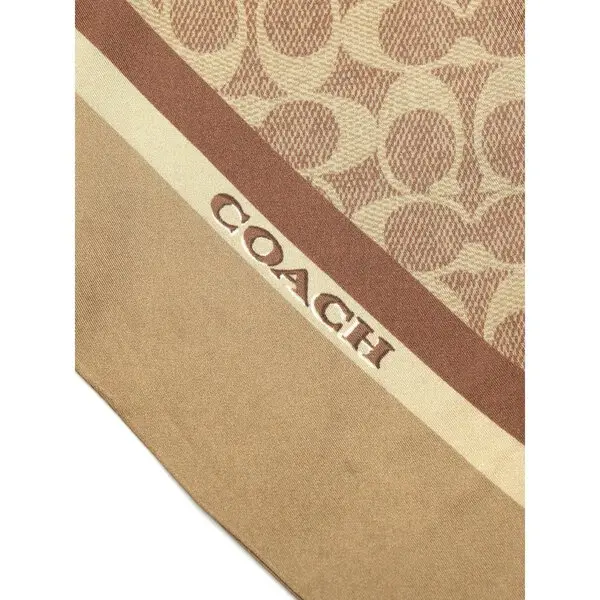 COACH Lightweight Silk Scarf