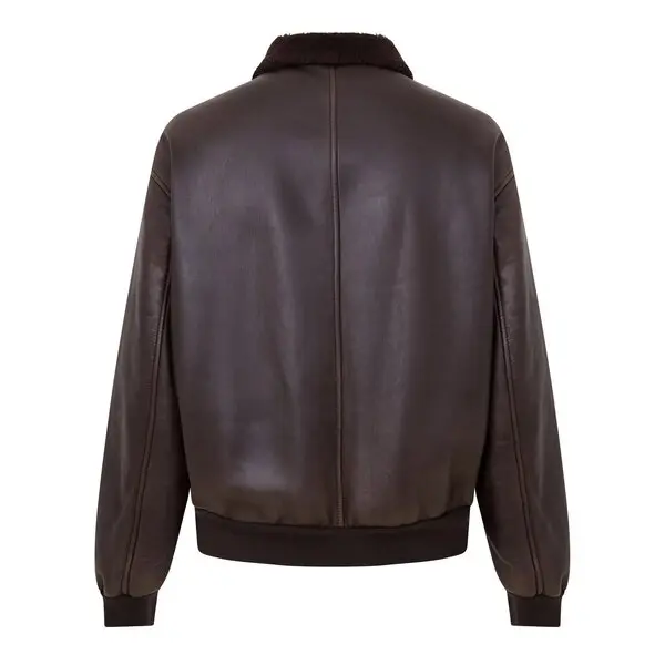 Prada Genuineleather Bomber Jacket