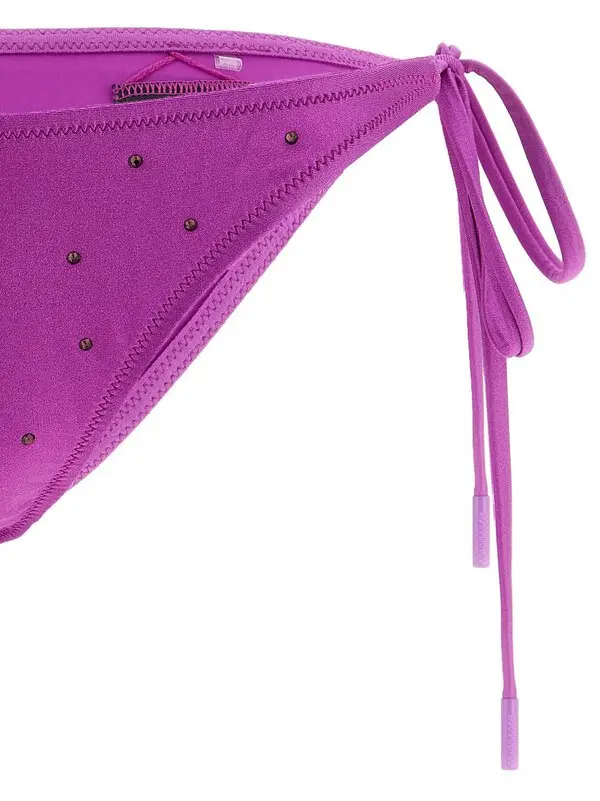 Goldbergh Kaia Crystal Tie Bikini Briefs