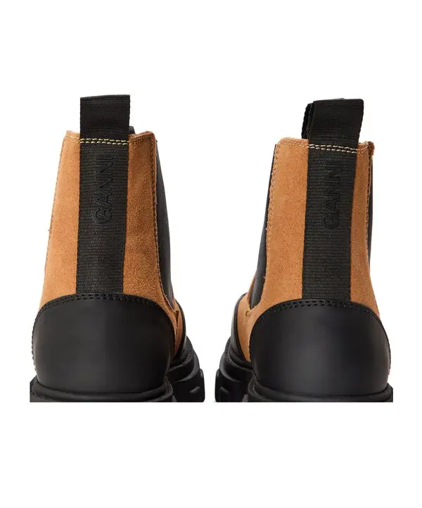 GANNI Clted Low Chelsea Boots