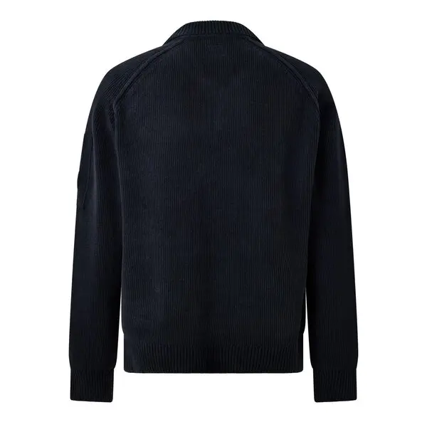 C.P. COMPANY Midweight Knit Polo Sweater