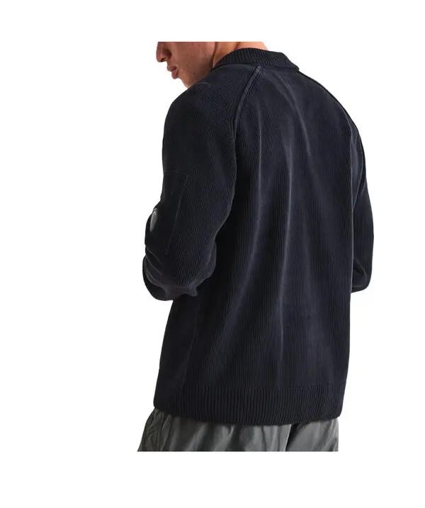 C.P. COMPANY Midweight Knit Polo Sweater