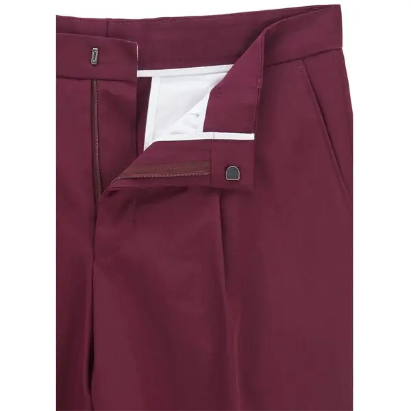Hugo Boss Solid Color Casual Trousers