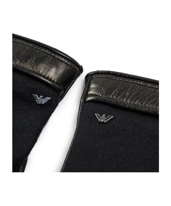 Emporio Armani Leather Gloves