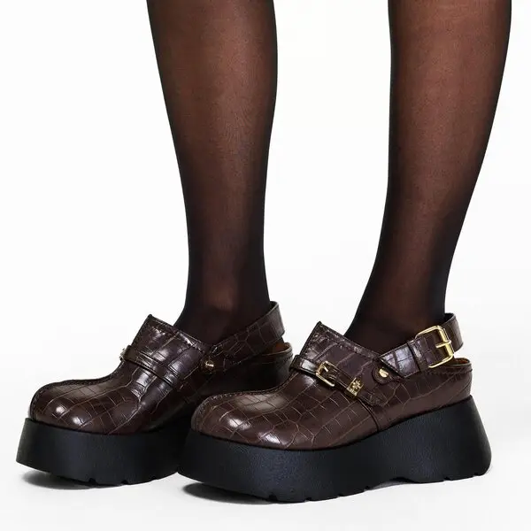 GANNI Sabot Platform Boots