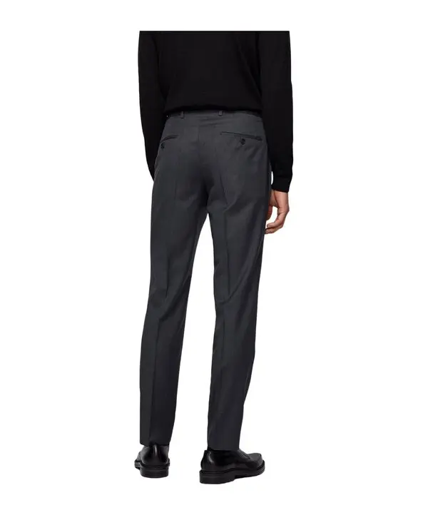 Hugo Boss Solid Color Casual Trousers