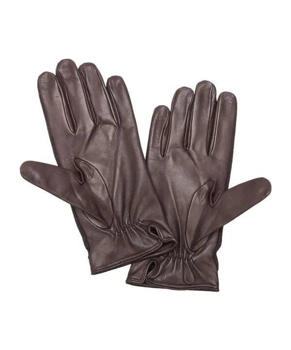 Emporio Armani Sheepskin Gloves - Black