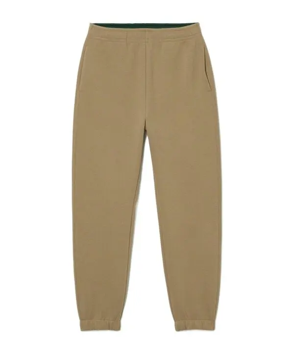 Lacoste Essential Joggers With Elasticated Waistband And Drawstring - Brown