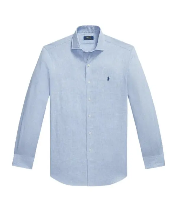 Polo Ralph Lauren Logo Embroidered Curved Hem Shirt