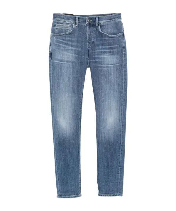 DONDUP Faded Whiskered Jeans