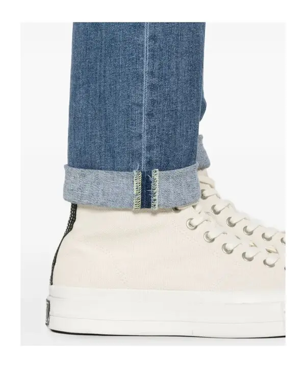DONDUP Faded Whiskered Jeans
