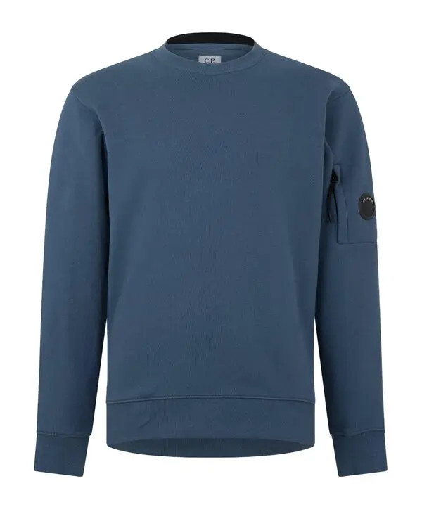C.P. COMPANY Crewneck Sweatshirt With Lens Detail