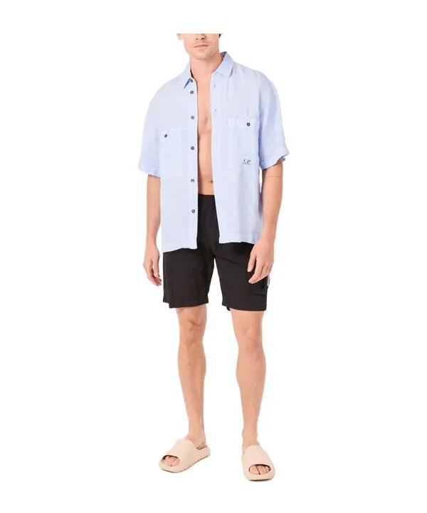 C.P. COMPANY Swim Shorts With Lens Detail