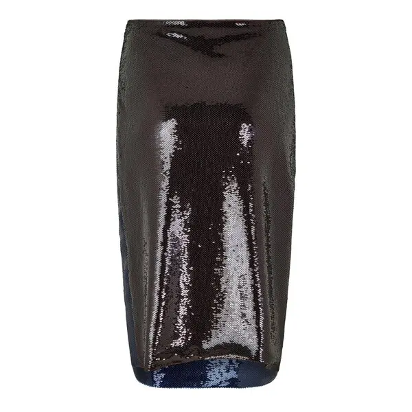 TOM FORD Liquid Sequin Midi Skirt - Blue