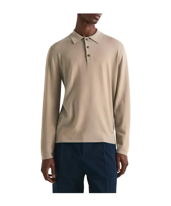 Valentino Garavani Longsleeve Knit Polo