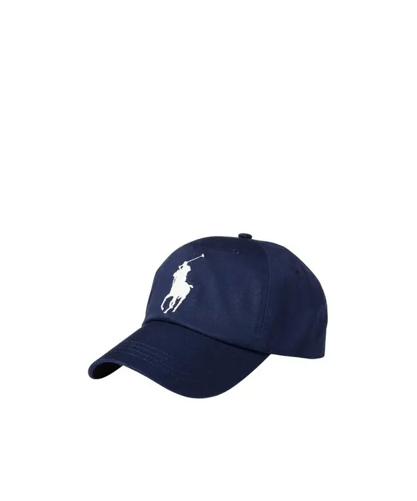 Polo Ralph Lauren Big Pony Chino Baseball Cap - Black