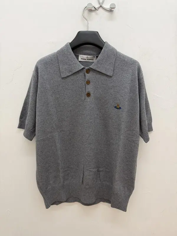 VIVIENNE WESTWOOD Knitted Polo Shirt