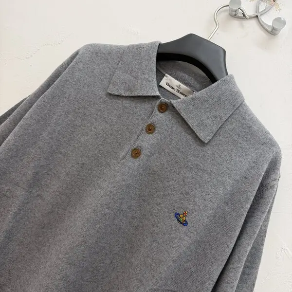 VIVIENNE WESTWOOD Knitted Polo Shirt