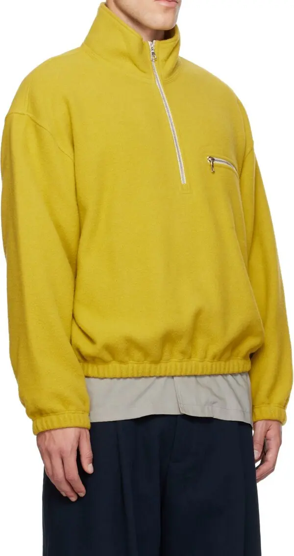 RIER Zip-fastening Fleece Sweatshirt