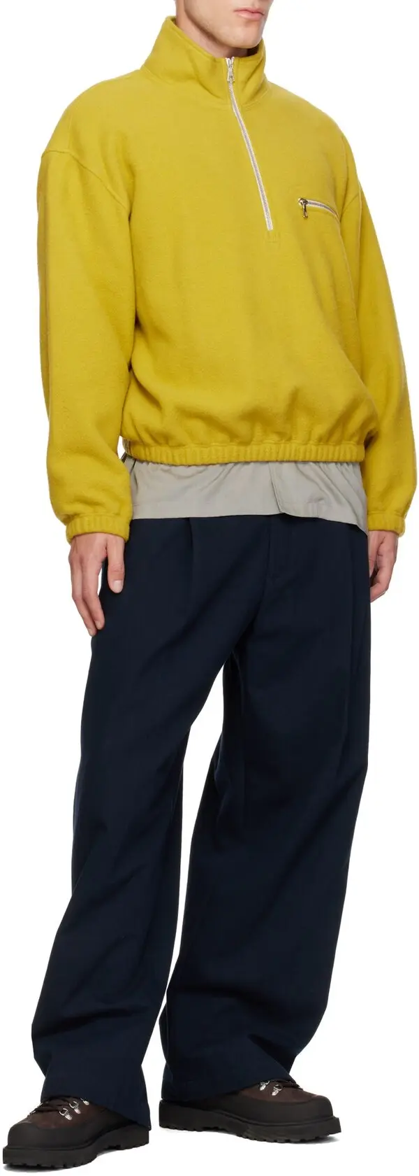 RIER Zip-fastening Fleece Sweatshirt