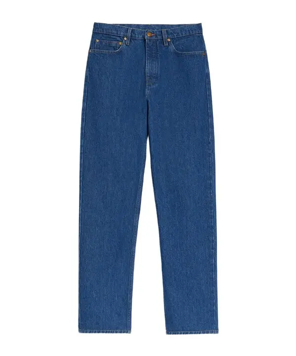 JIL SANDER Regular Fit Denim Trousers - Blue
