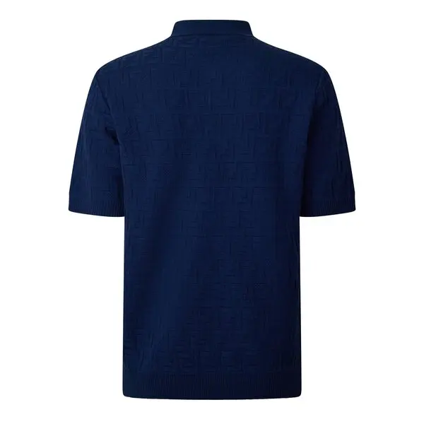 Fendi Shortsleeve Knit Polo
