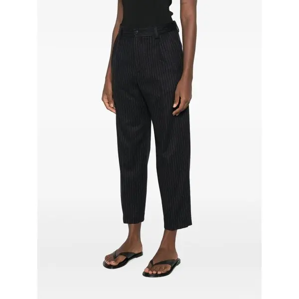 Barena Venezia Pinstripe Pleated Tapered Trousers