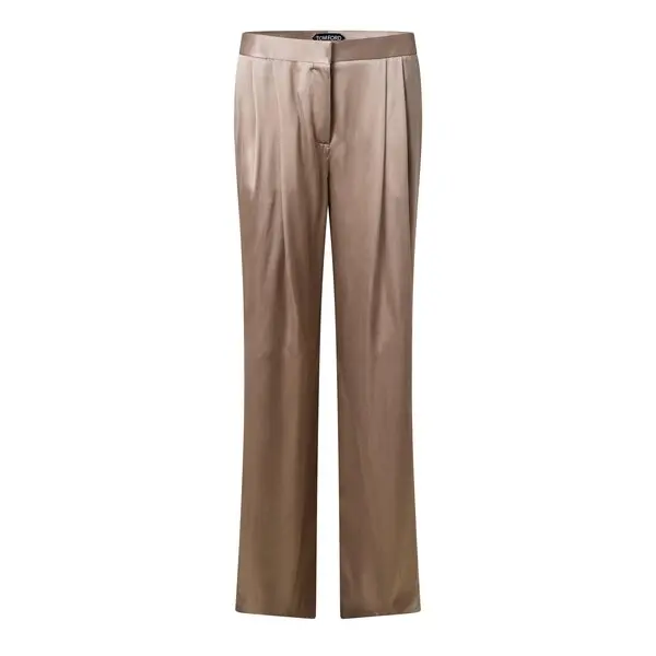 TOM FORD Silk Blend Tailored Trousers