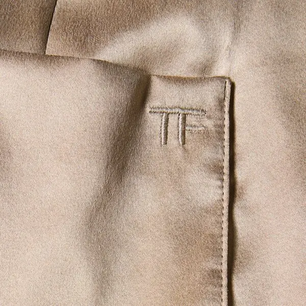 TOM FORD Silk Blend Tailored Trousers