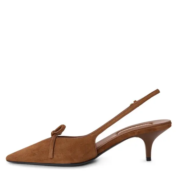 Miu Miu Bow Lowheel Sandals