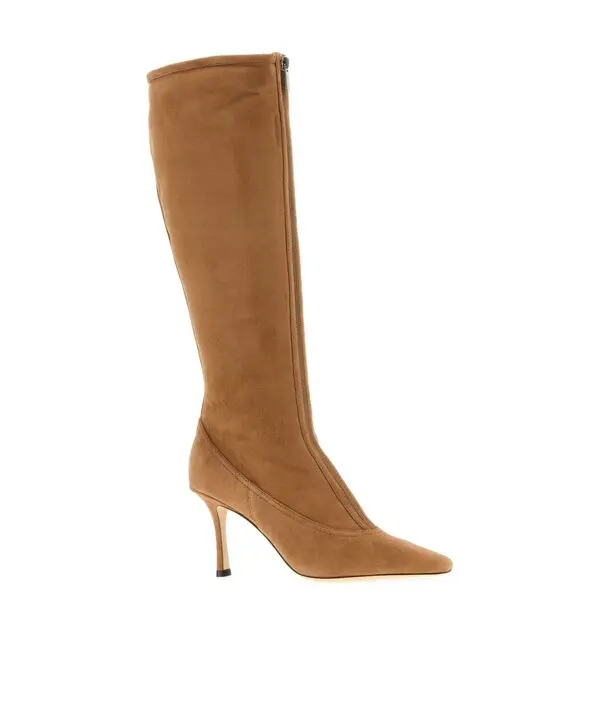 JIMMY CHOO Pointed Toe Tall Boots