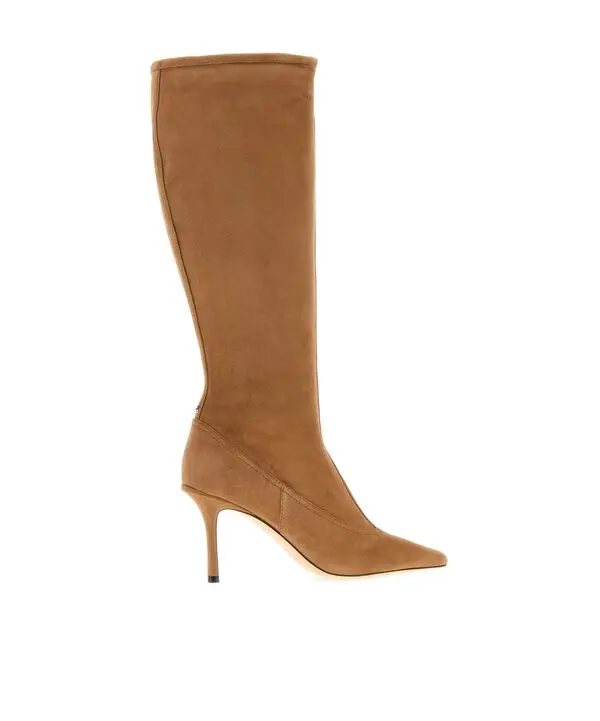 JIMMY CHOO Pointed Toe Tall Boots