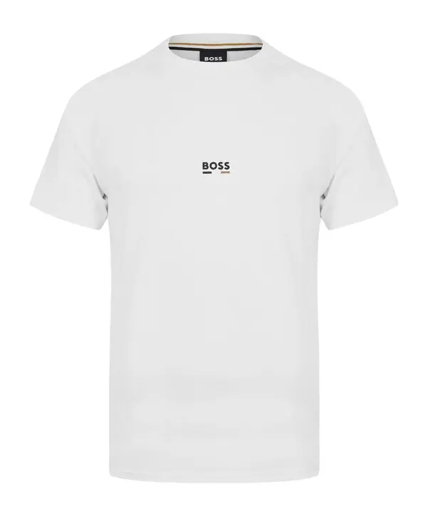 Hugo Boss T-shirt With Logo Detail - White