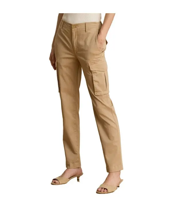 Ralph Lauren Solid Color Casual Long Pants