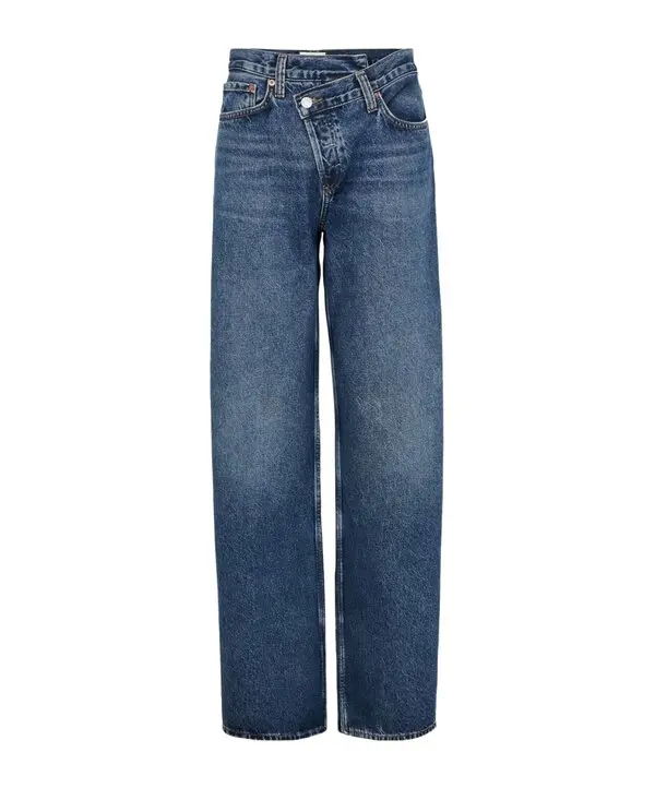 AGOLDE Arc Crossover Jeans - Blue